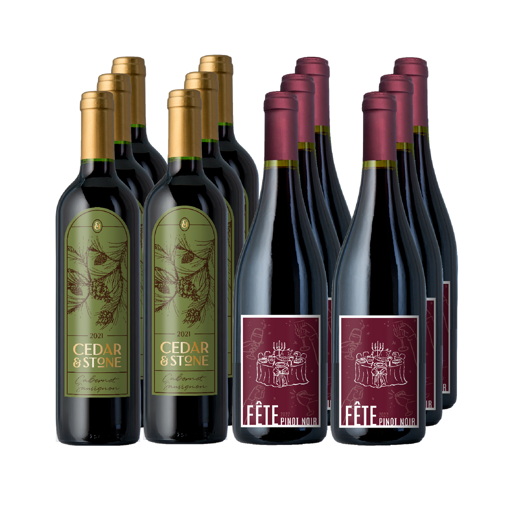 Black Friday California Best 12 Bottle Wine Set All Red – CellarStash ...